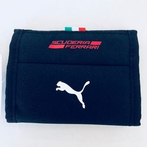 puma ferrari | Bags | Puma Ferrari Wallet Trifold Black Nwt | Poshmark